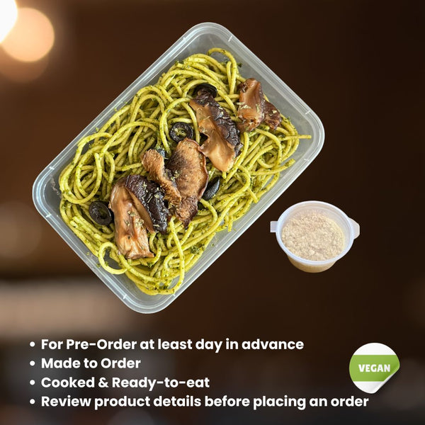 Pesto Pasta with Parmesan Chiz Powder Ala Carte (For Pre-Order | Ready ...