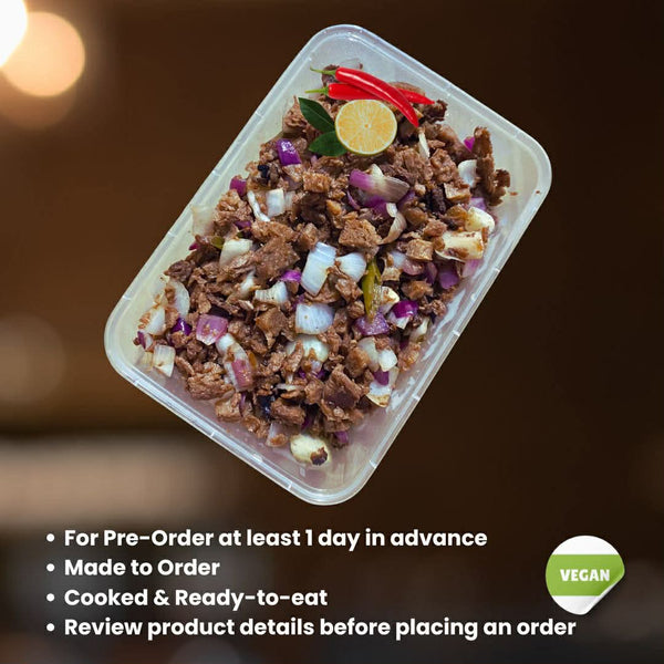 UnPork Vege Sisig Ala Carte (For Pre-Order | Ready to Eat | Made to Or ...